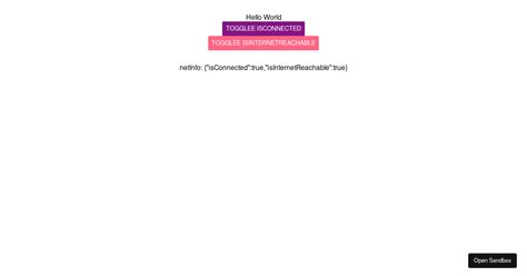 React Native Test Forked Codesandbox