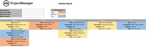 Kanban Board Excel Template Hot Sex Picture