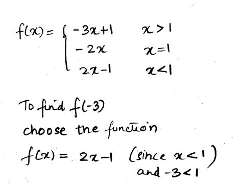 [solved] what is the value of f 3 in the piecewise function f x course hero