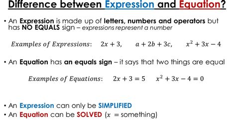 Unit 6 1 What are Equations Writing Equations MR MARTÍNEZ S MATH