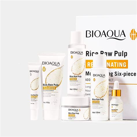 Kit De Lujo Rejuvenecedor De Arroz Bioaqua Venyi