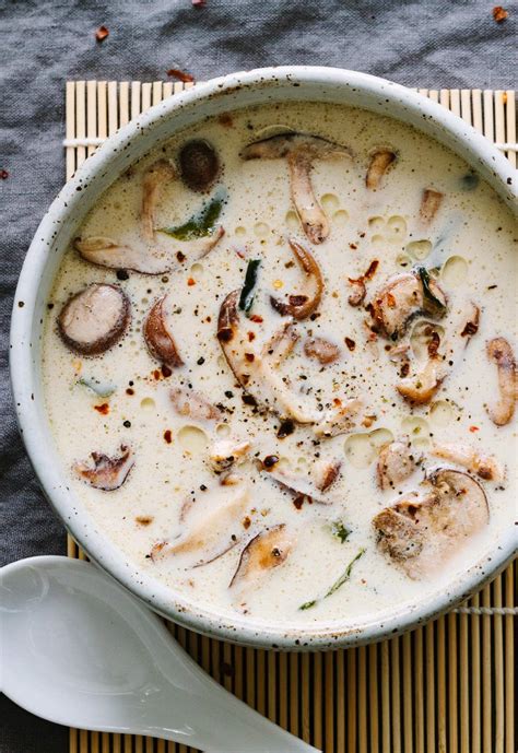 Raw Creamy Vegan Miso Soup Mushrooms The Simple Veganista