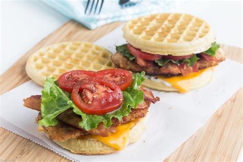 Sandwichs Au Poulet Avec Bacon Ranch