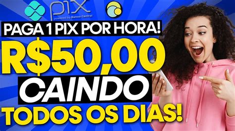 Paga Pix Por Hora Novo Jogo Que Ganha Dinheiro De Verdade Pagando