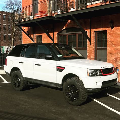 Range Rover Sport L Inch Lift Kit And Larger Tires Land Rover