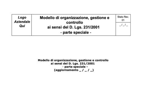 Modello 231 cos è Doc aggiornato 2025
