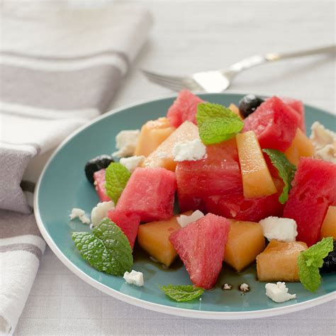 Recette Melon pastèque à la feta