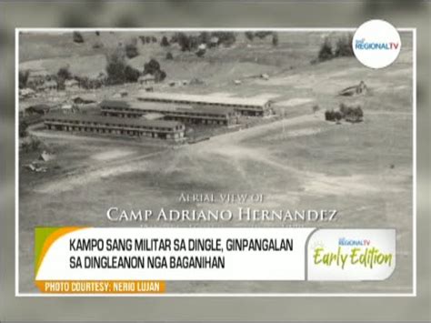 GMA Regional TV Early Edition Camp Hernandez Sa Dingle Iloilo YouTube