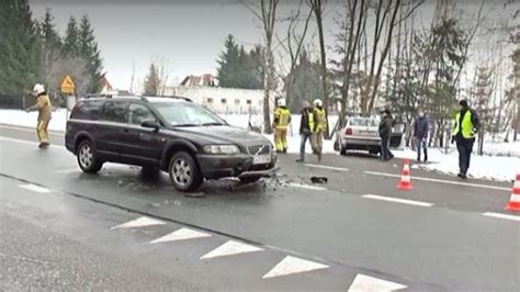 Wypadek Drogowy W W Lce Or Owskiej Zderzy Y Si Samochody