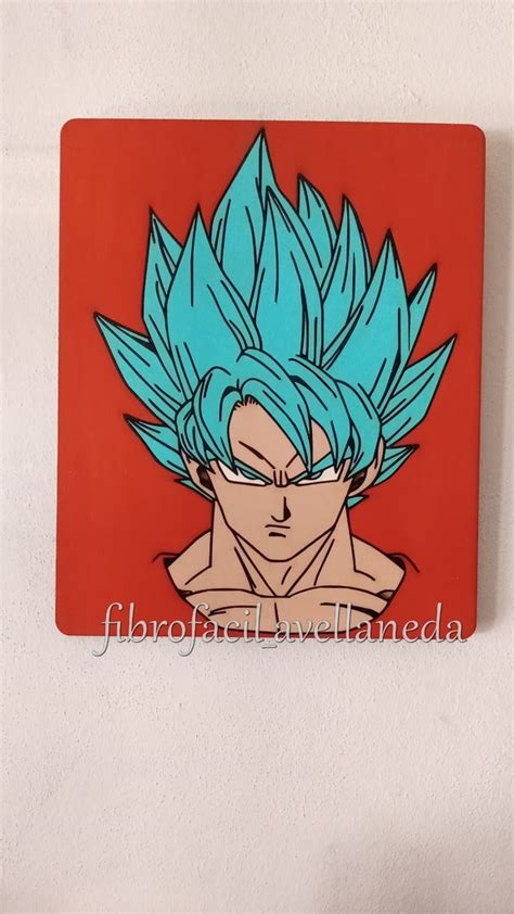 CUADRO DECORATIVO GOKU DRAGON BALL