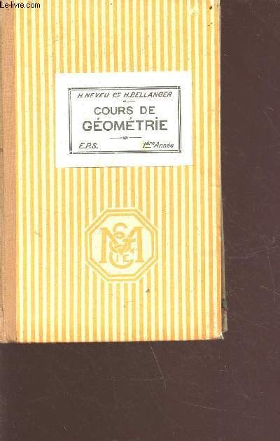 Cours de géométrie théorique et pratique à l usage des écoles