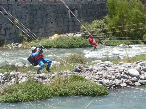 Simulacro de inundación por lluvias intensas se realizó en río Chili de