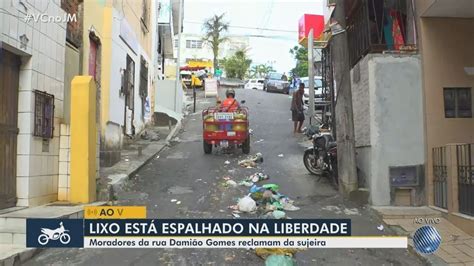 Moradores Denunciam Falta De Coleta De Lixo Na Liberdade Em Salvador