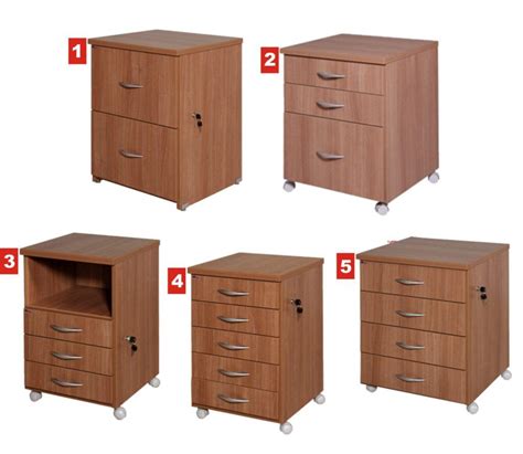 Gaveteiro volante 2 gavetas Pasta suspensa Fusion Office Mobiliário