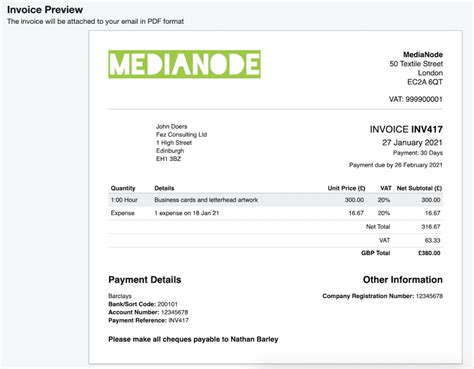 Essential Items You Need To Include In Your Invoice FreeAgent