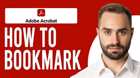 how to bookmark in adobe reader how to add bookmarks to pdf files youtube