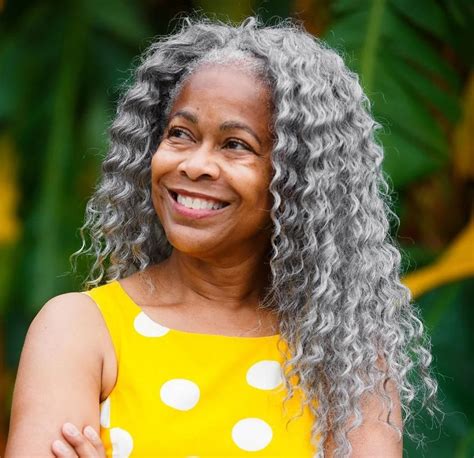 21 Inspiring Grey Hairstyles For Black Women Over 50