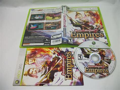 Dynasty Warriors 5 Empires Xbox 360 Game Used