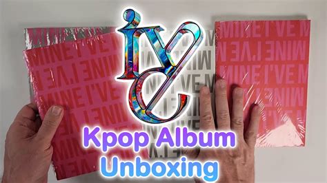 Ive Mine Versions Unboxing Something Unexpected Youtube