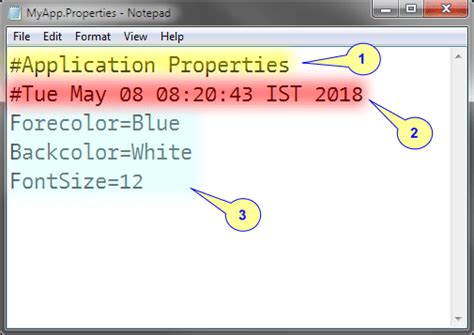 java examples load and save java application properties to a text file owlcation