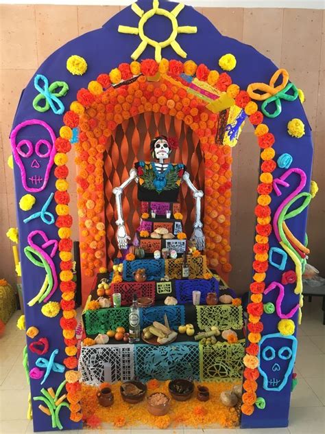 Dia Dos Mortos Ofrendas Dia De Muertos Decoracion Dia De Muertos