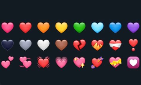 Qu Significa Cada Uno De Los Emojis De Coraz N De Whatsapp