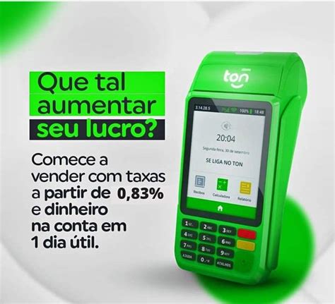 Maquininha Ton App Whatsapp Celular Android Maquinas