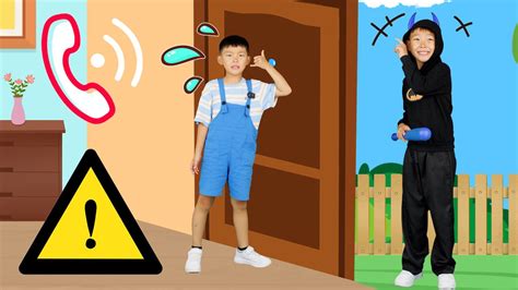 真人益智动画 不要给陌生人开门 幼儿园早教认知好习惯 腾讯视频
