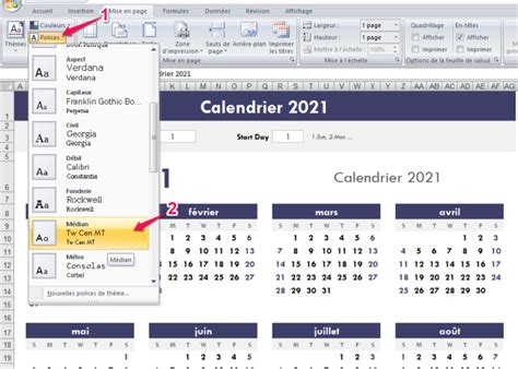Créer Un Calendrier Excel Le meilleur guide à sauvegarder