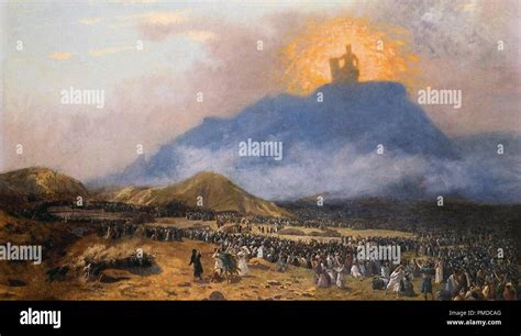 Moses On Mount Sinai Hi Res Stock Photography And Images Alamy