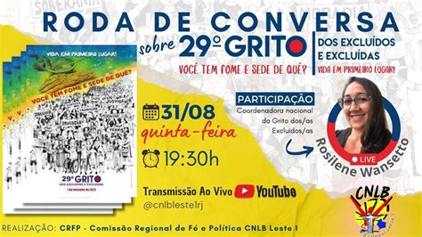 Roda De Conversa Sobre O Grito Dos Excluidos As Rosilene Wansetto