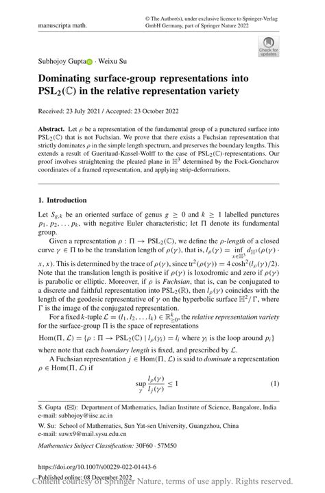 dominating surface group representations into { textrm{psl} 2 mathbb {c} } in the relative