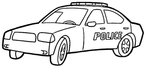 Desenhos de carros de polícia para colorir Como fazer em casa