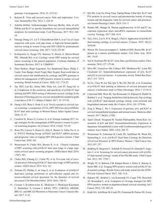 Screening Tests For Cervical Cancer Up To Date PDF