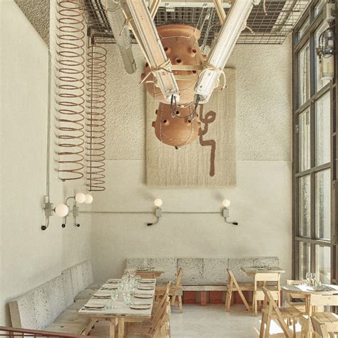 Lucas Muñoz designs Mo de Movimiento restaurant interior using waste