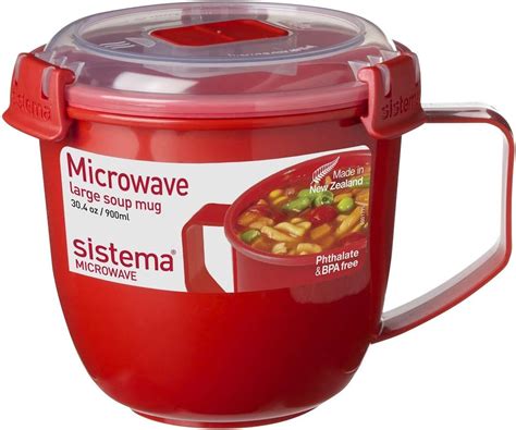 Sistema Lot de 2 grands bols à soupe Passent au micro ondes 900