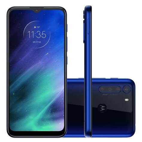 Smartphone Motorola One Fusion 128GB Azul Safira Schumann