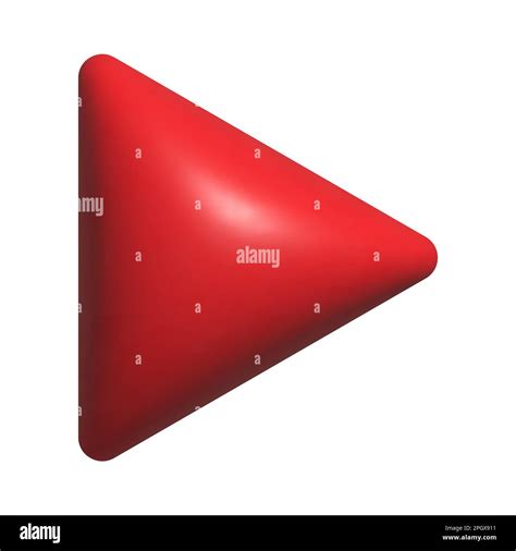 3d Realistic Play Button Vector Illustration Stock Vector Image Art