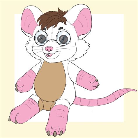 The Big Imageboard Tbib Animate Inanimate Anthro Brown Hair Buckteeth Button Eyes Fur Hair