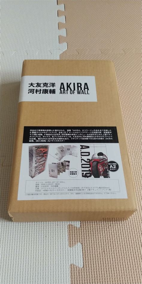 大友克洋 河村康輔 AKIRA ART OF WALL 輸送箱付き 検索アキラ Katsuhiro Otomo AKIRA 売買された
