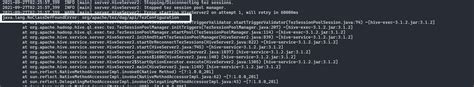 12、【hive】使用jdbc方式访问hive，启动客户端时报错java lang noclassdeffounderror org apache tez dag api