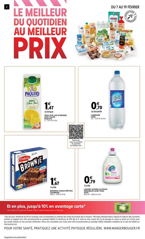 Intermarché Catalogue Promotionnel Saint Valentin Valable à partir
