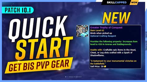 PATCH 10 1 QUICK START GUIDE GET BiS GEAR YouTube