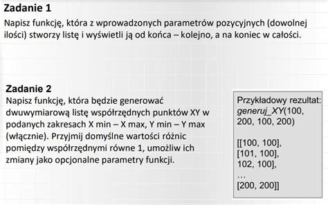 Prosze O Napisanie Tych Programowjezyk Python Brainly Pl