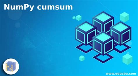 NumPy Cumsum Working Of NumPy Cumsum Function Examples