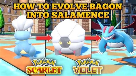 How To Evolve Bagon Into Shelgon And Salamence In Pokemon Scarlet And