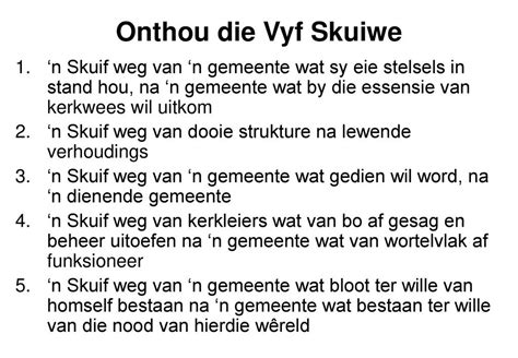 Ons almal werk saam onder één hoof Christus ppt download