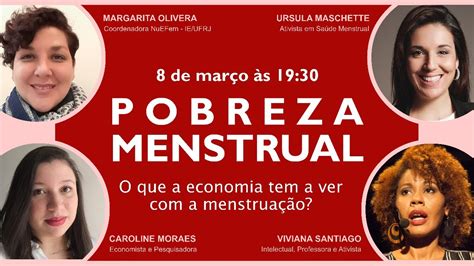 Pobreza menstrual e a importância de falar sobre isso YouTube