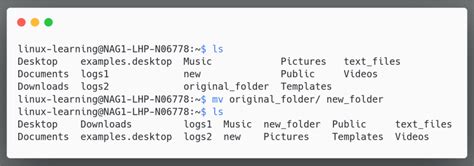 how to copy move and rename files and directories in linux system dev community