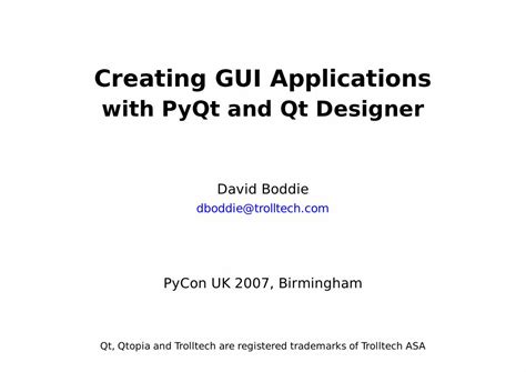creating pyqt layouts for gui applications
